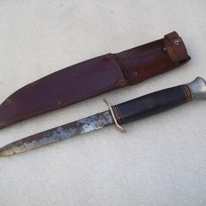 Vintage Rodgers Commando Type Knife - Etsy