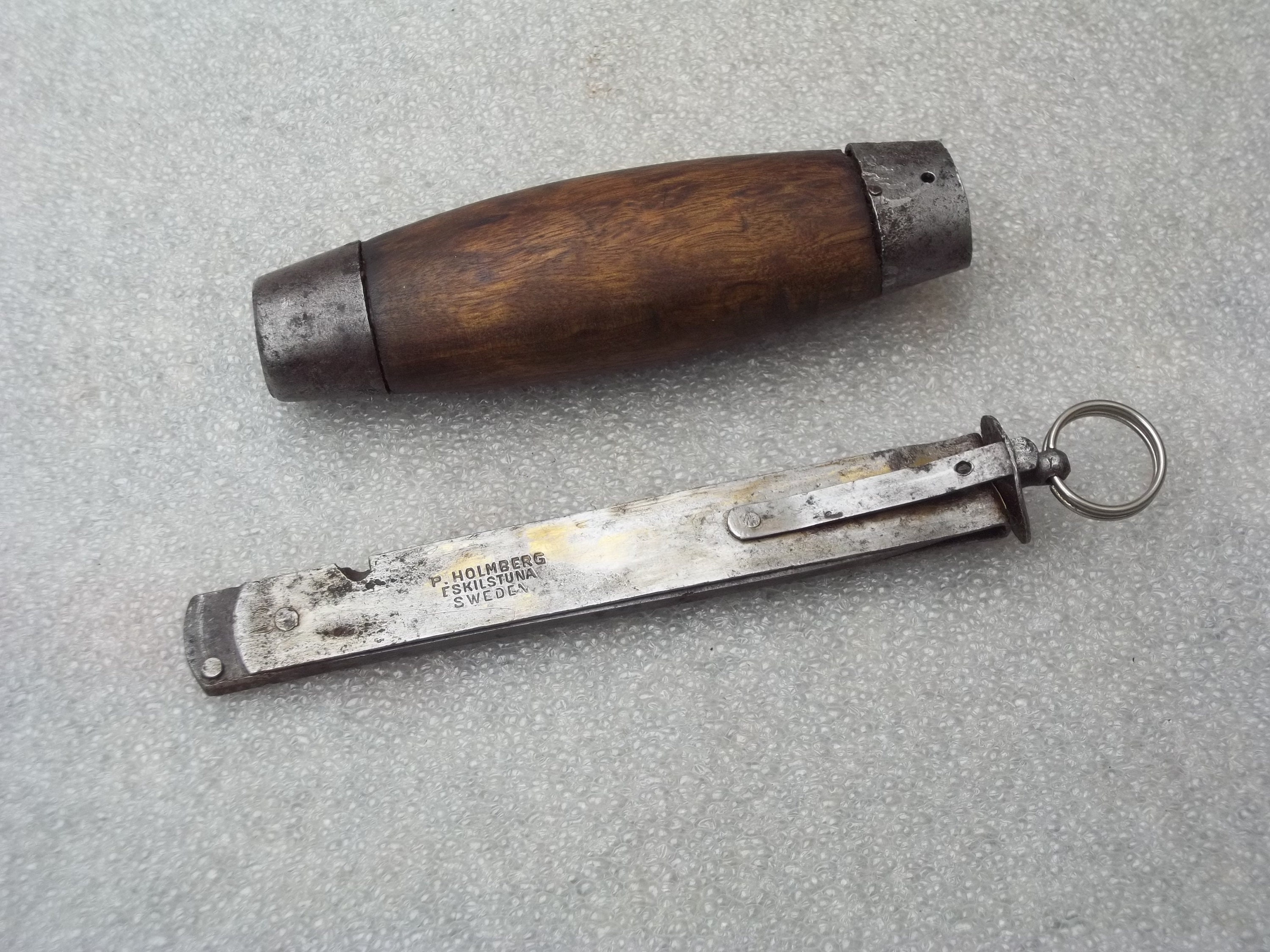 Antique Holmberg Swedish Barrel Knife - Etsy