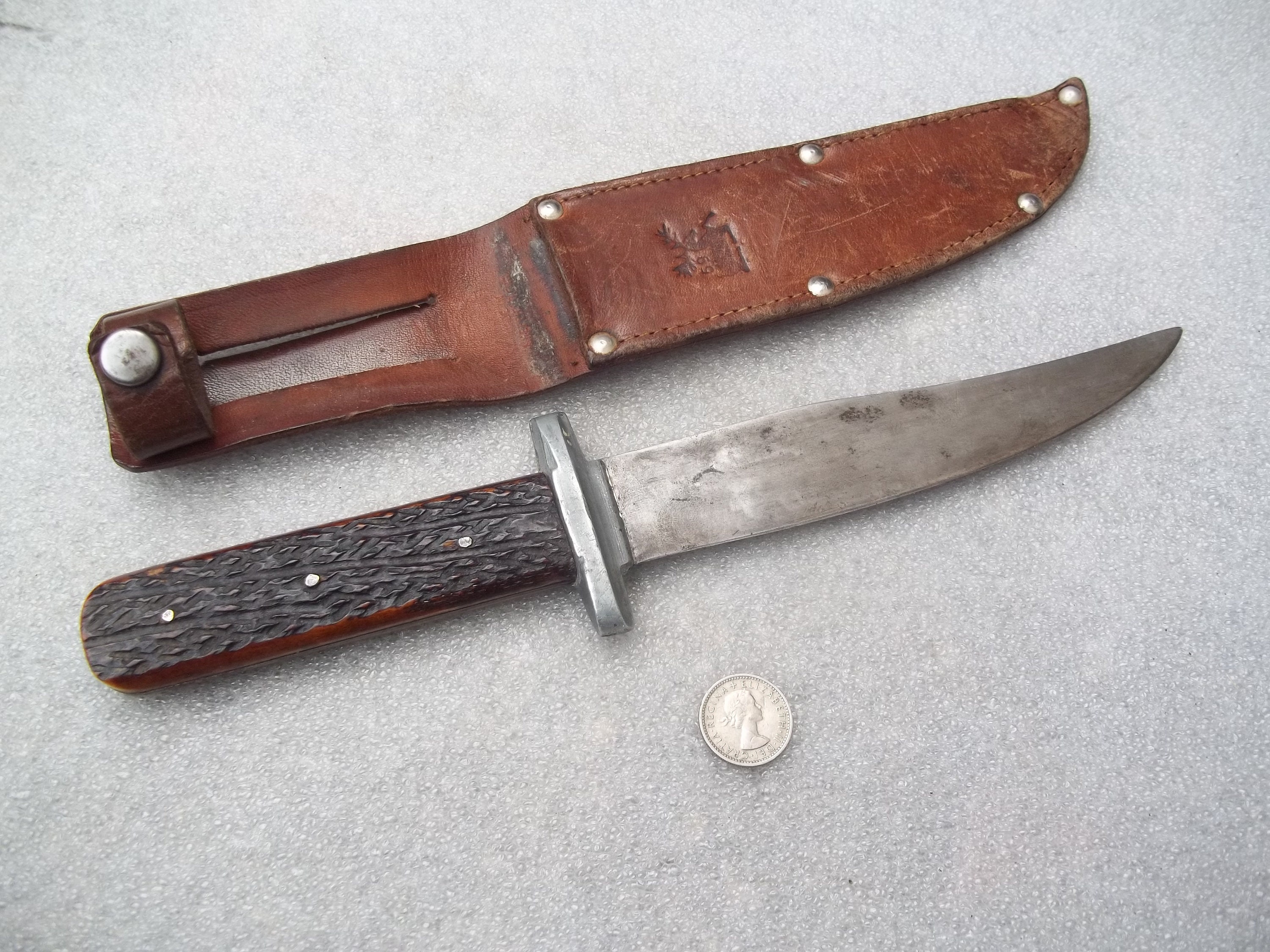 Antique William Rodgers Hunting Knife - Etsy