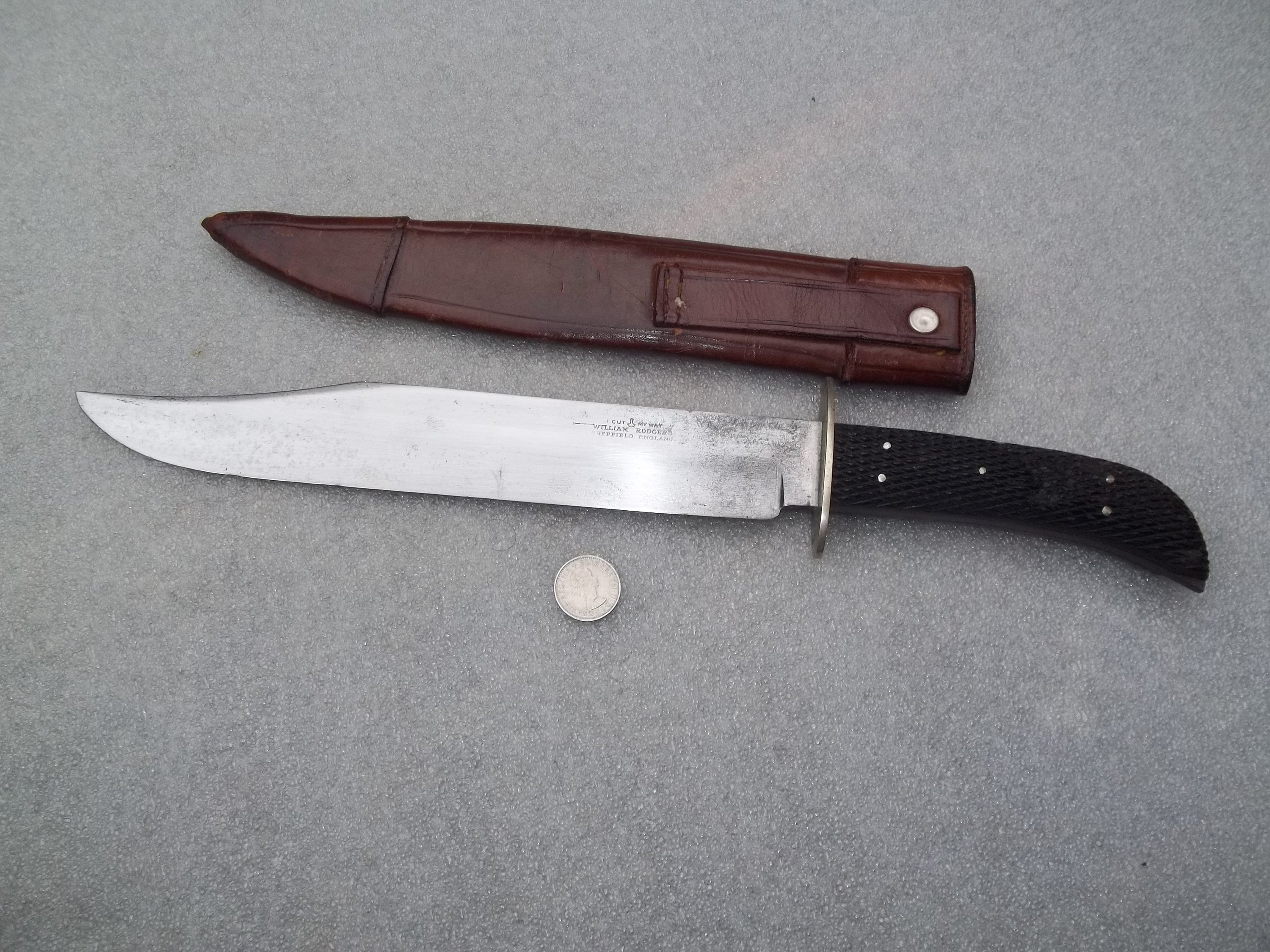 Antique William Rodgers Bowie Knife - Etsy