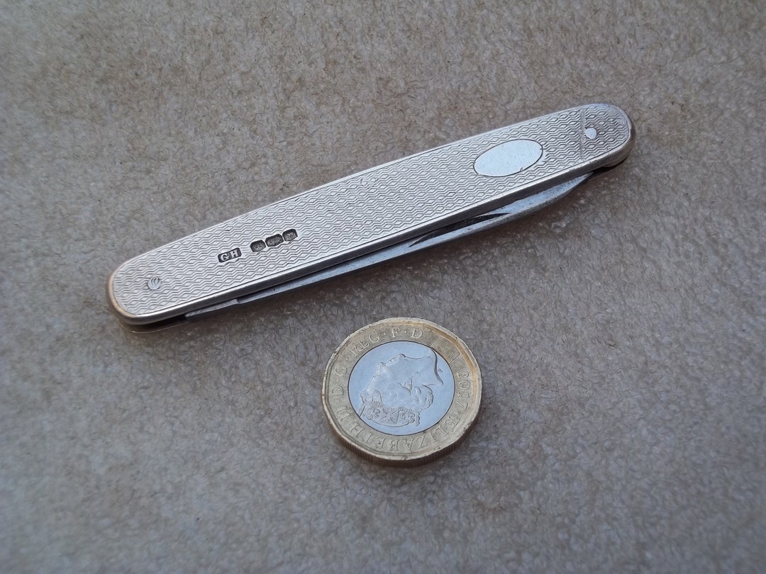 Vintage Harrison Brothers & Howson Silver Penknife - Etsy