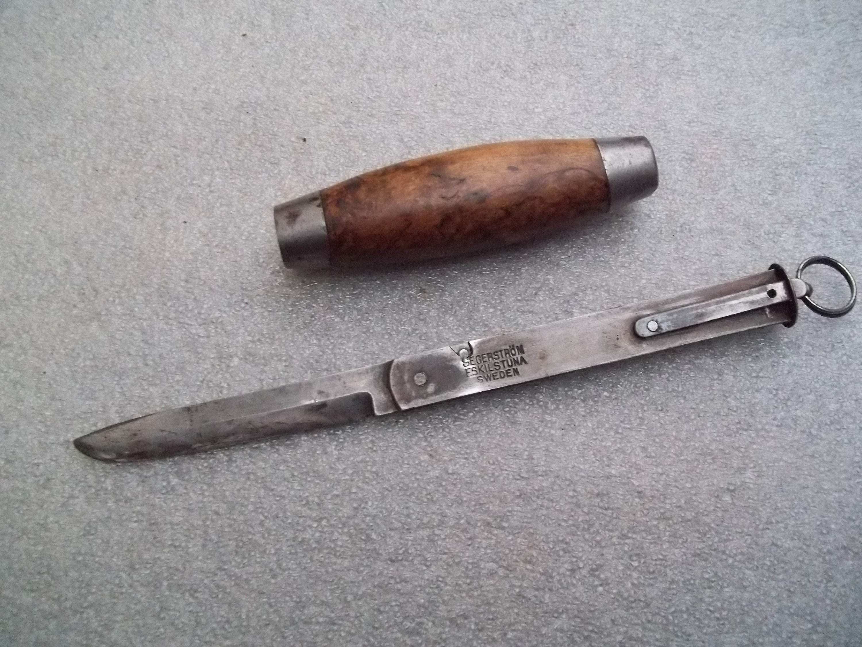 Antique Segerstrom Barrel Knife - Etsy