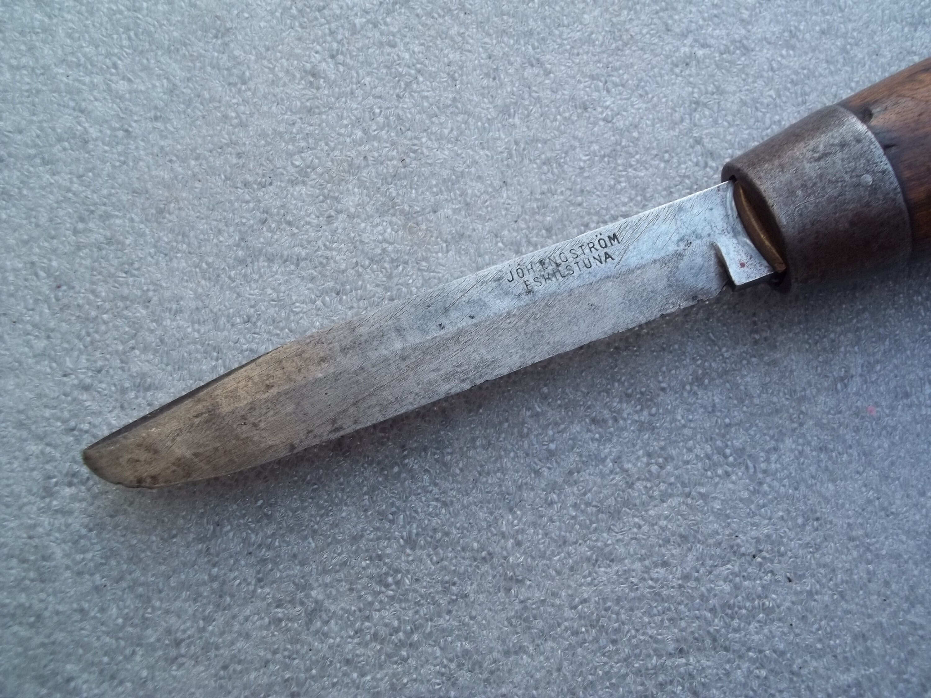 Large Antique Engstrom Barrel Knife - Etsy