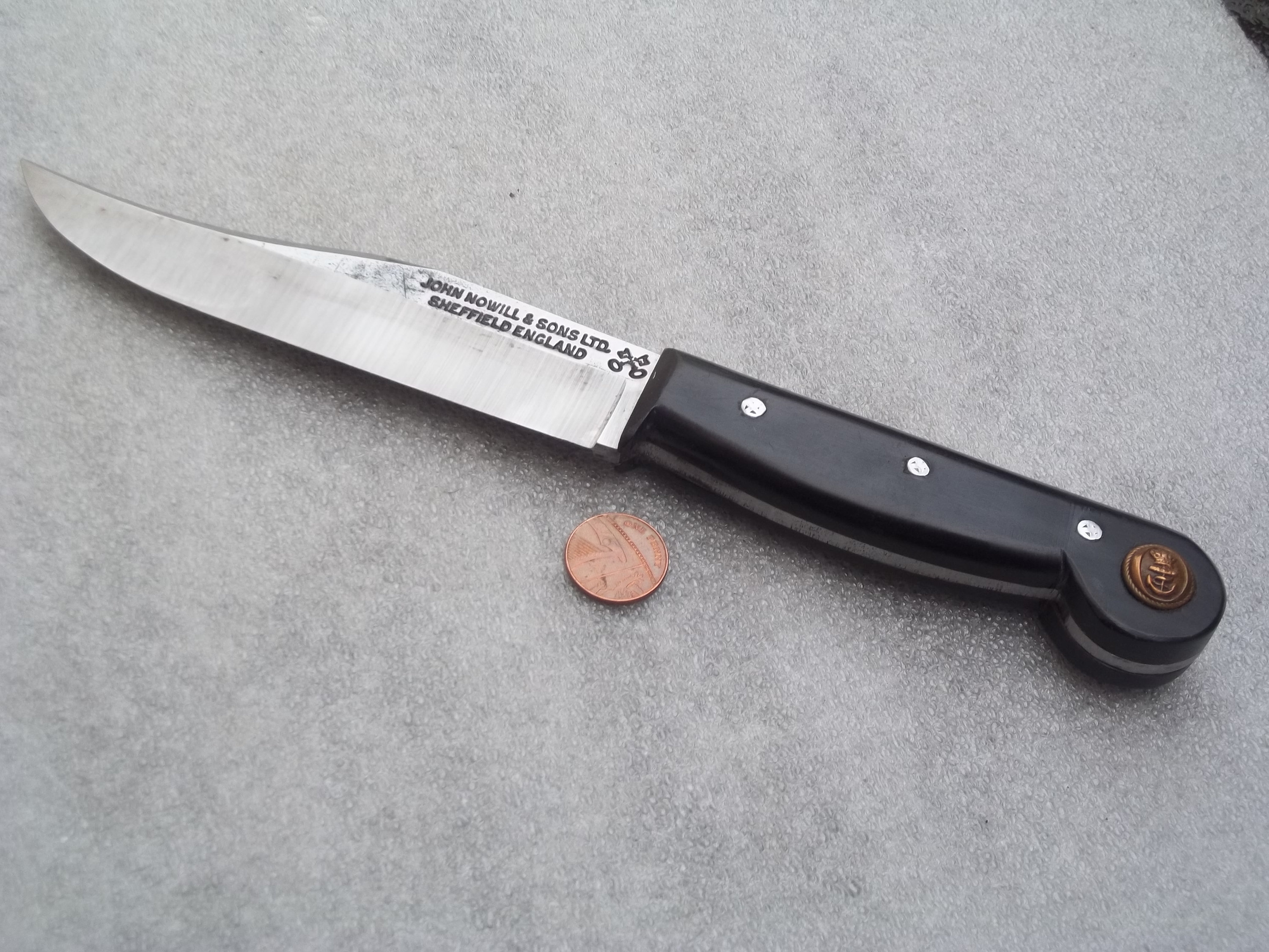 Vintage Nowill Bowie Knife - Etsy