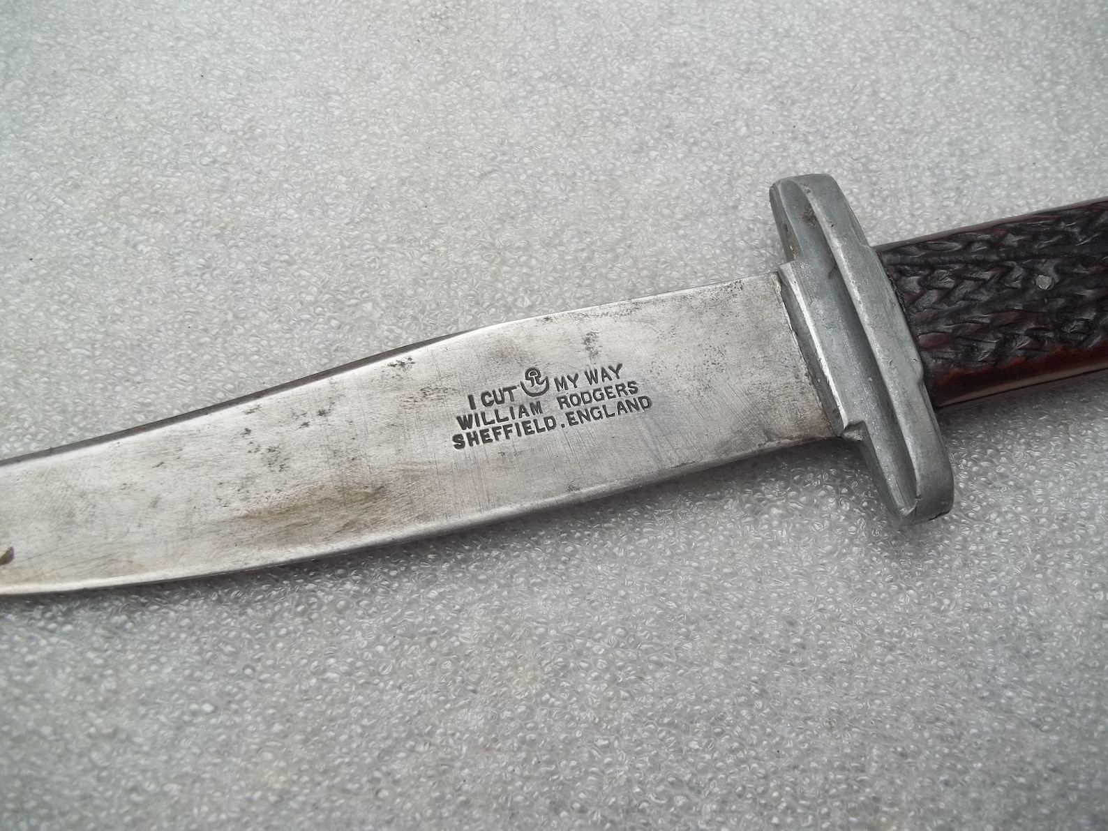 Antique William Rodgers Hunting Knife - Etsy