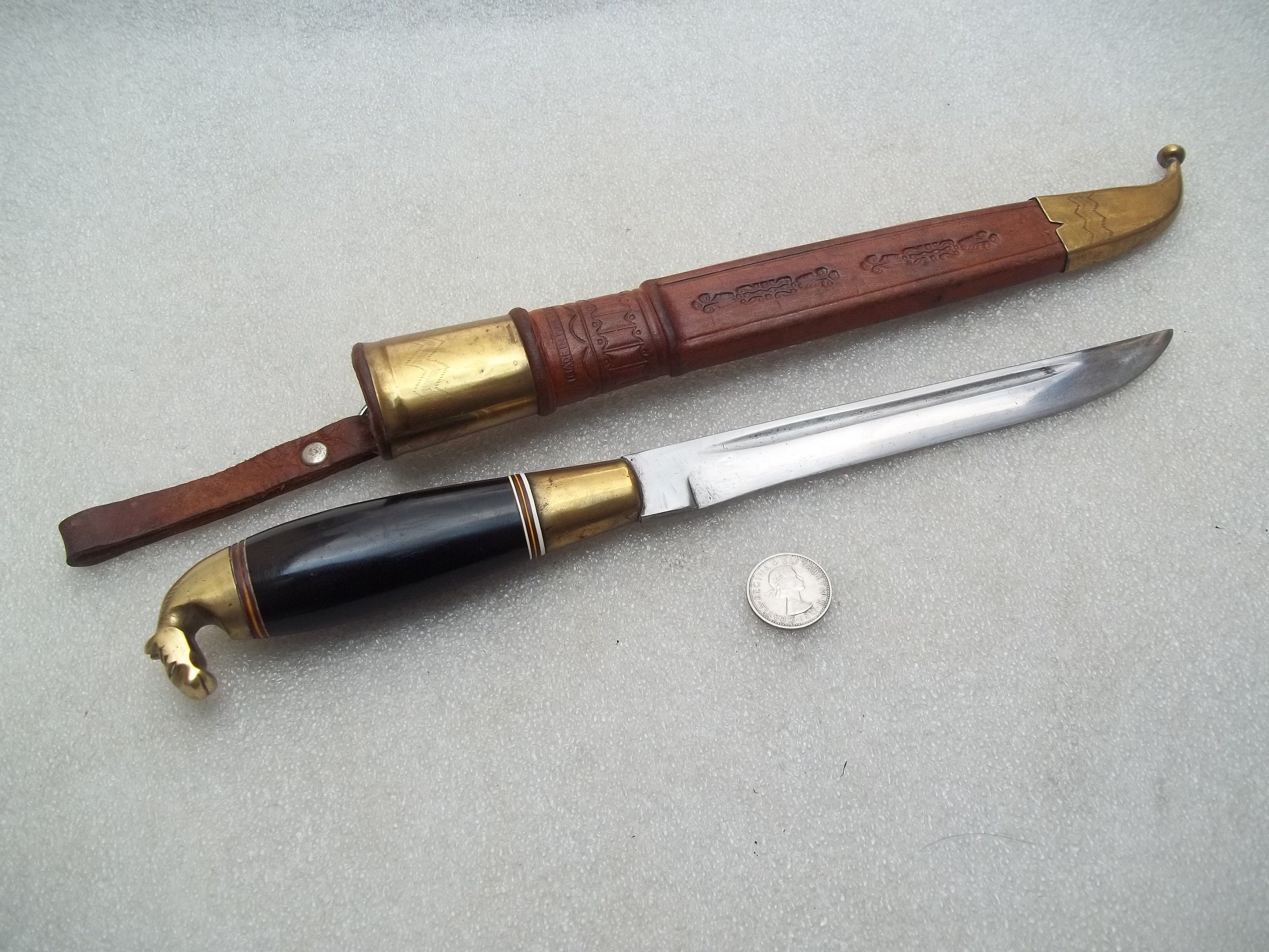 Vintage Scandinavian Hunting Knife - Etsy