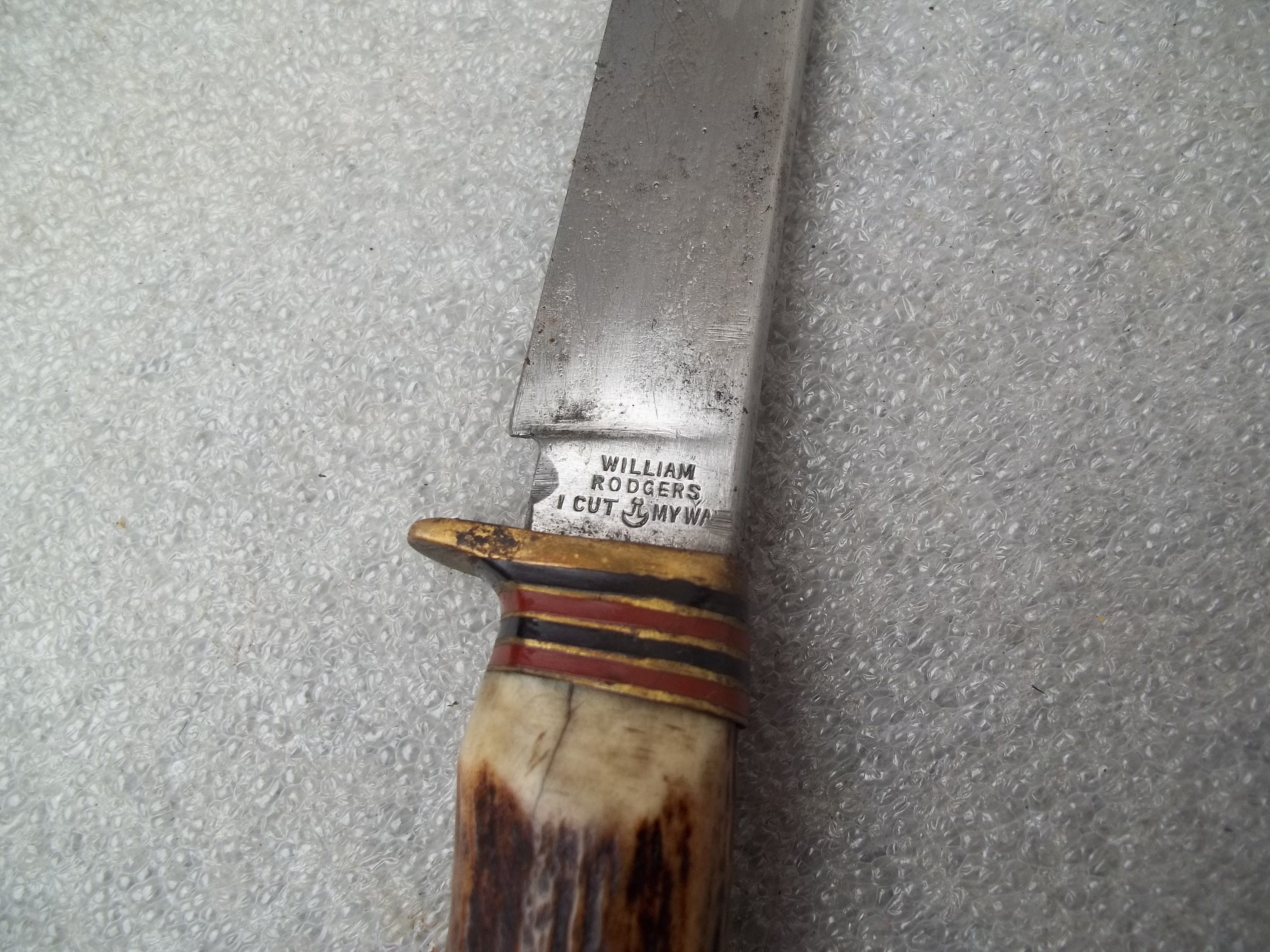 Vintage William Rodgers Hunting Knife - Etsy