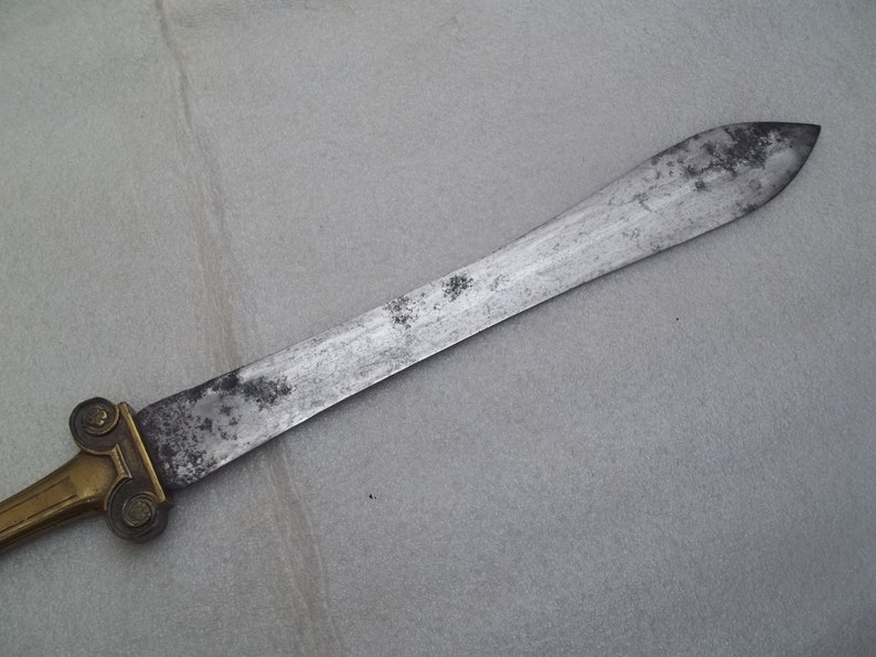 Antique French Late 18th Century Glaive Short Sword - Etsy Israel