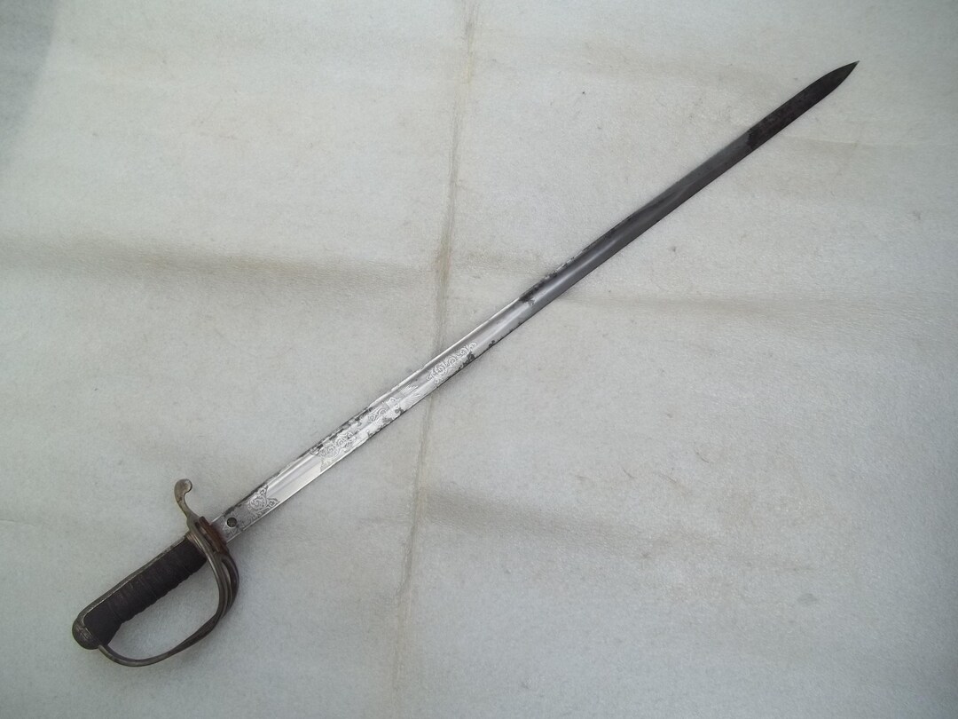 Antique 20th Century GV 1822 Pattern British Military Sword - Etsy