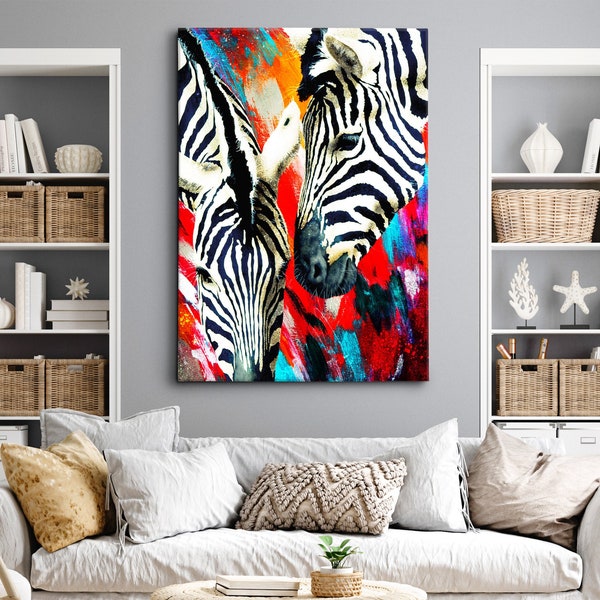 Zebra Room Decor - Etsy