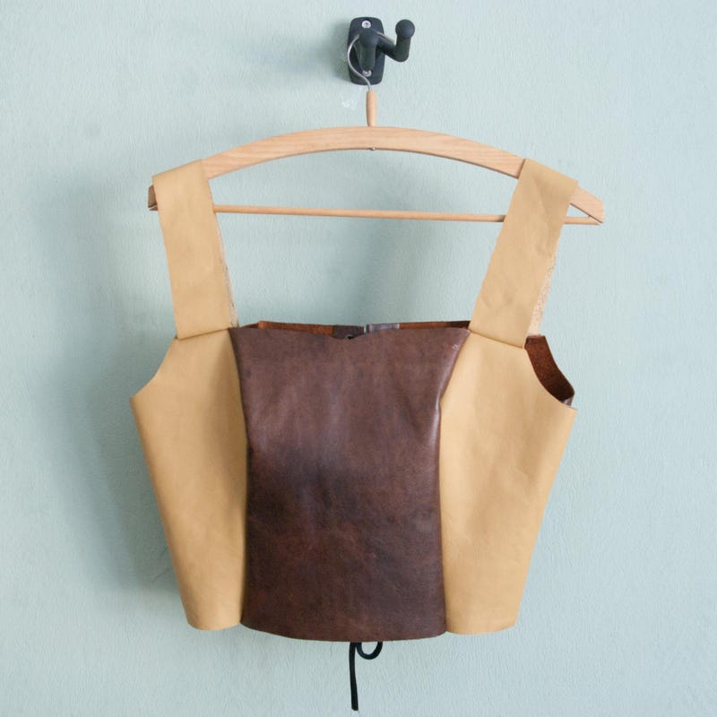 Leather Bustier - Etsy