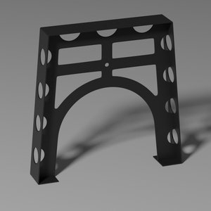 Table Leg 01 Dxf Eps Pdf Svg for Plasma Laser Cut Ready Vector CNC File ...