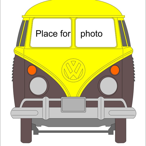 Vw Bus Laser Cut File - Etsy