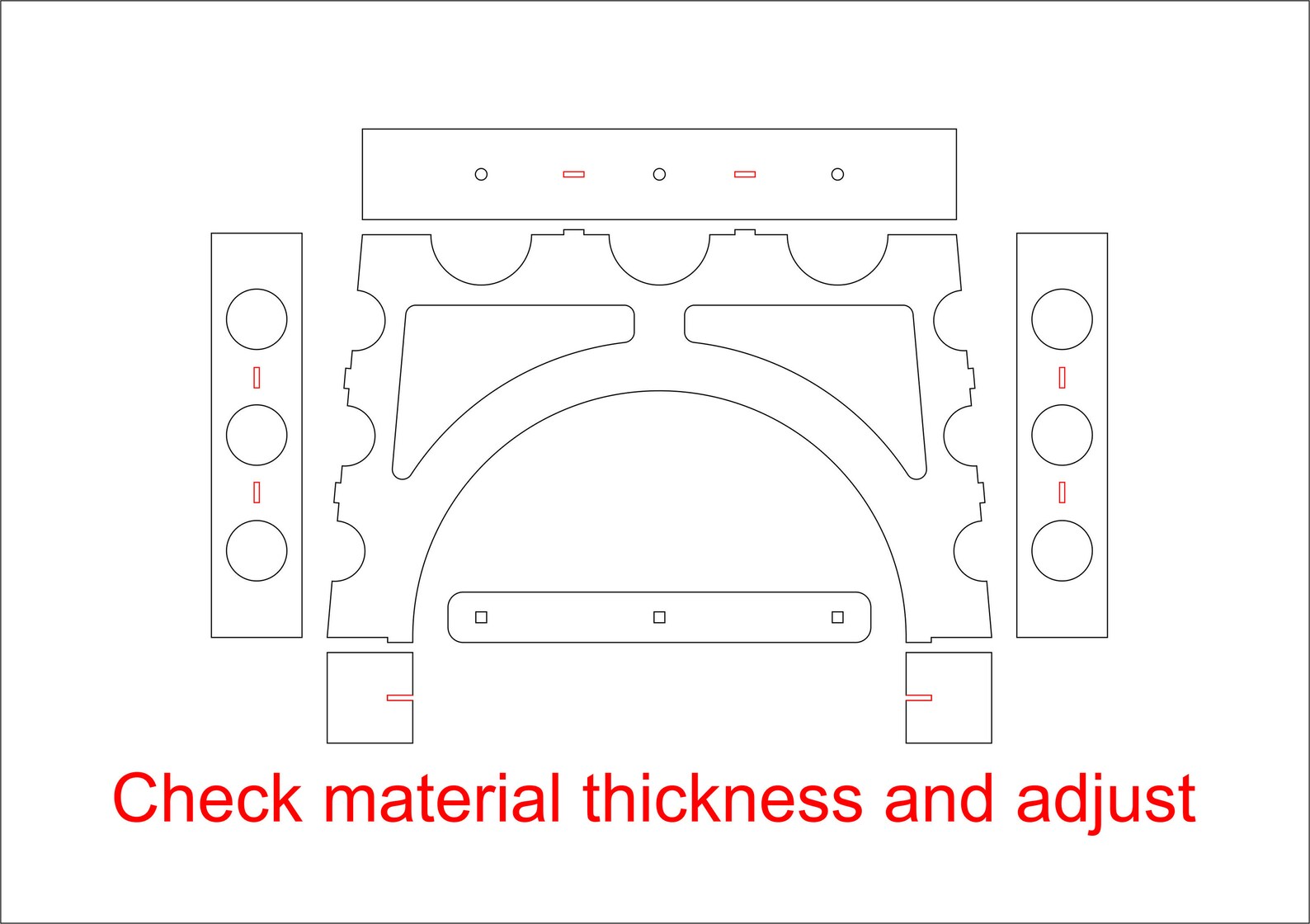 Coffee Table Leg - Dxf Eps Pdf Svg for Plasma Laser Cut Ready Vector ...