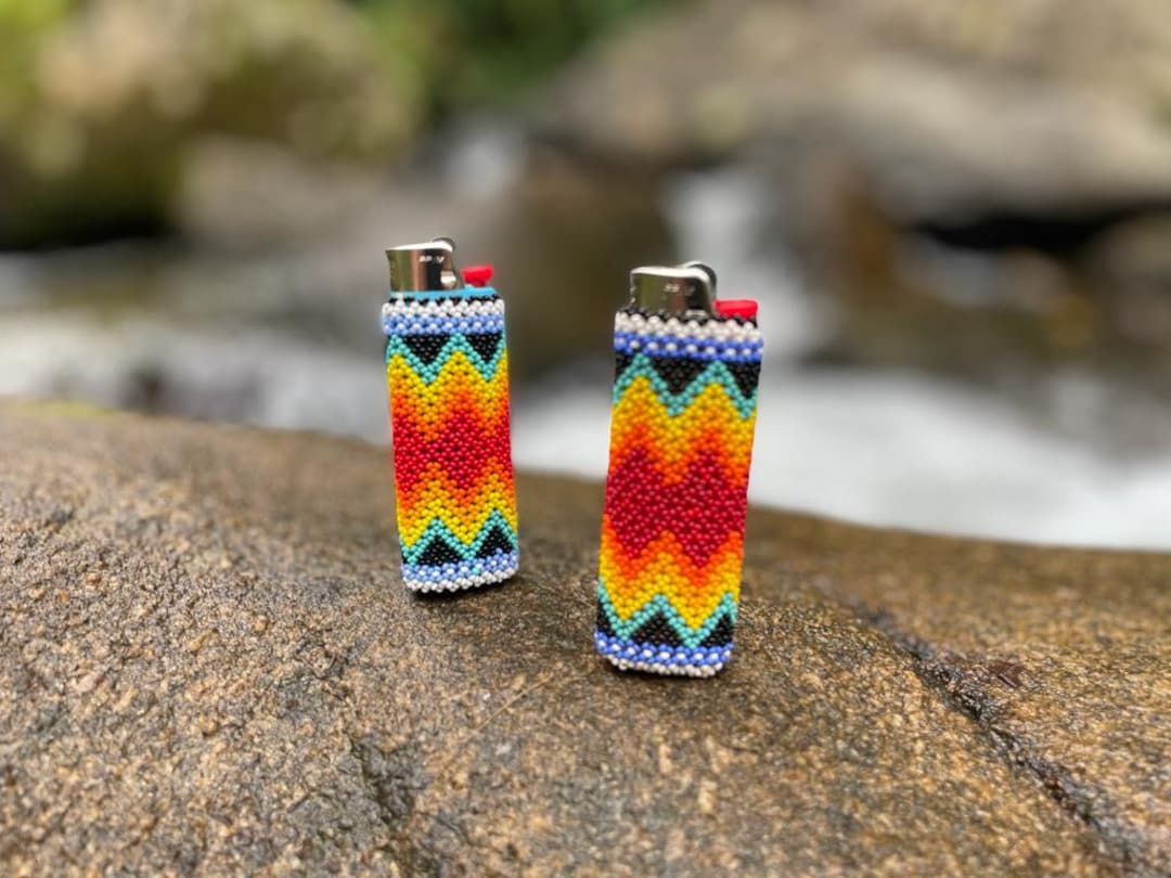 Beaded Lighter Case Handmade by the Wuajá People - Etsy