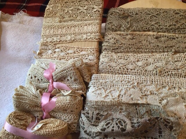 Collection of Yards Crocheted Lace - Etsy
