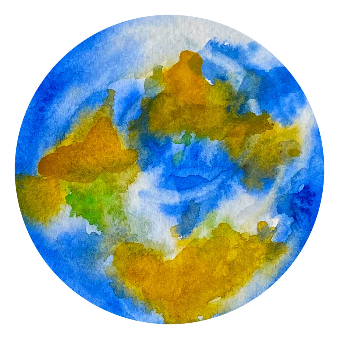 Solar System Planets Clipart, Watercolor Outer Space, Galaxy Clip Art ...