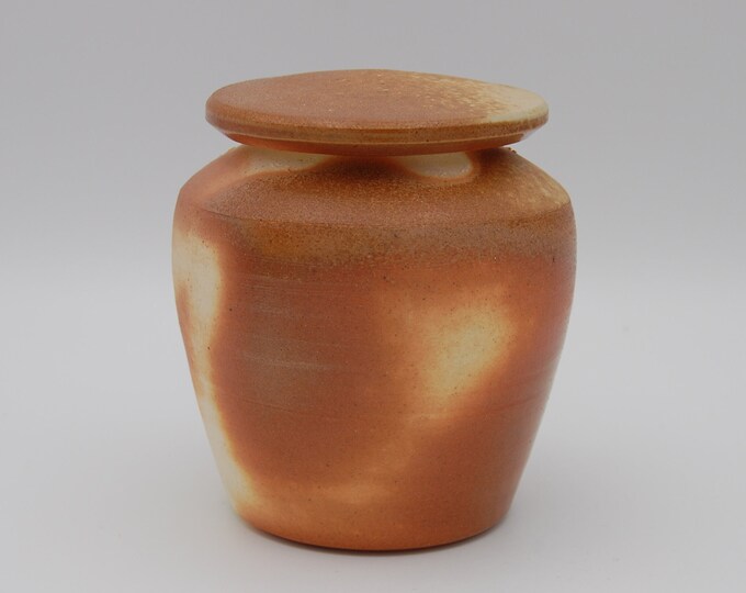 Keepsake Urn, Wood-fired (anagama), Handmade Small Ash Keeper ...