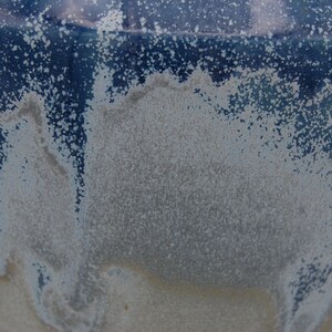 Medium Urn, Ice Blue, Handmade Ash Keeper Capacity 162 Cubic Inches 8 ...