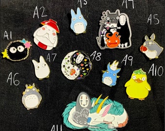 Studio Ghibli Pins - Etsy