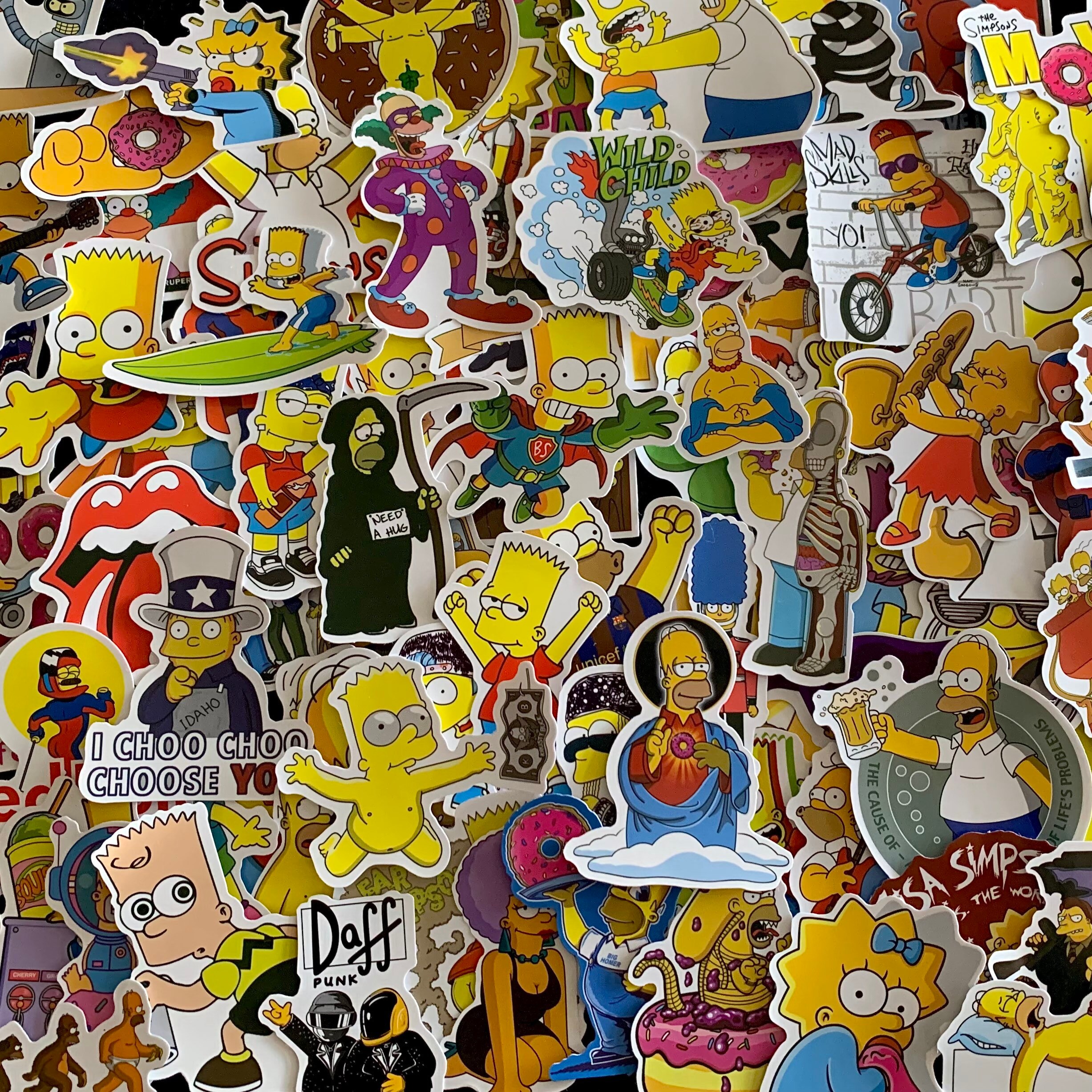 Bart Simpson Kill Switch Sticker