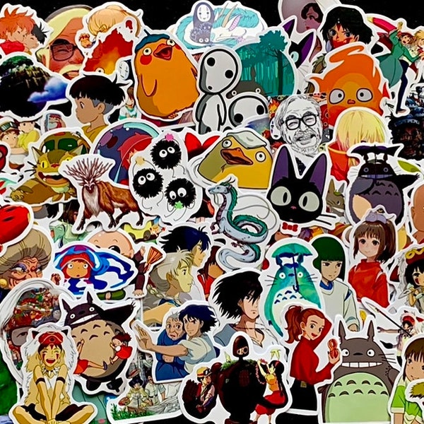 Studio Ghibli Stickers - Etsy