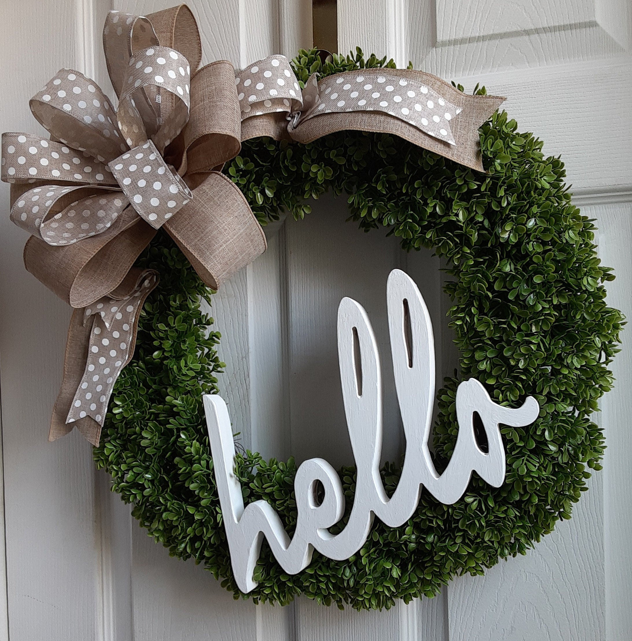 Everyday Wreath Everyday Front Door Wreath Farmhouse Wreath - Etsy