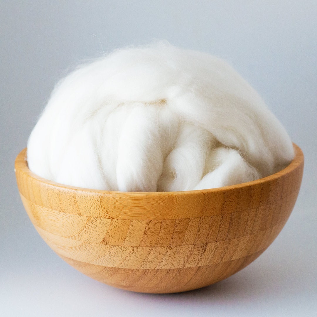 French Angora Roving 14 μm - Etsy