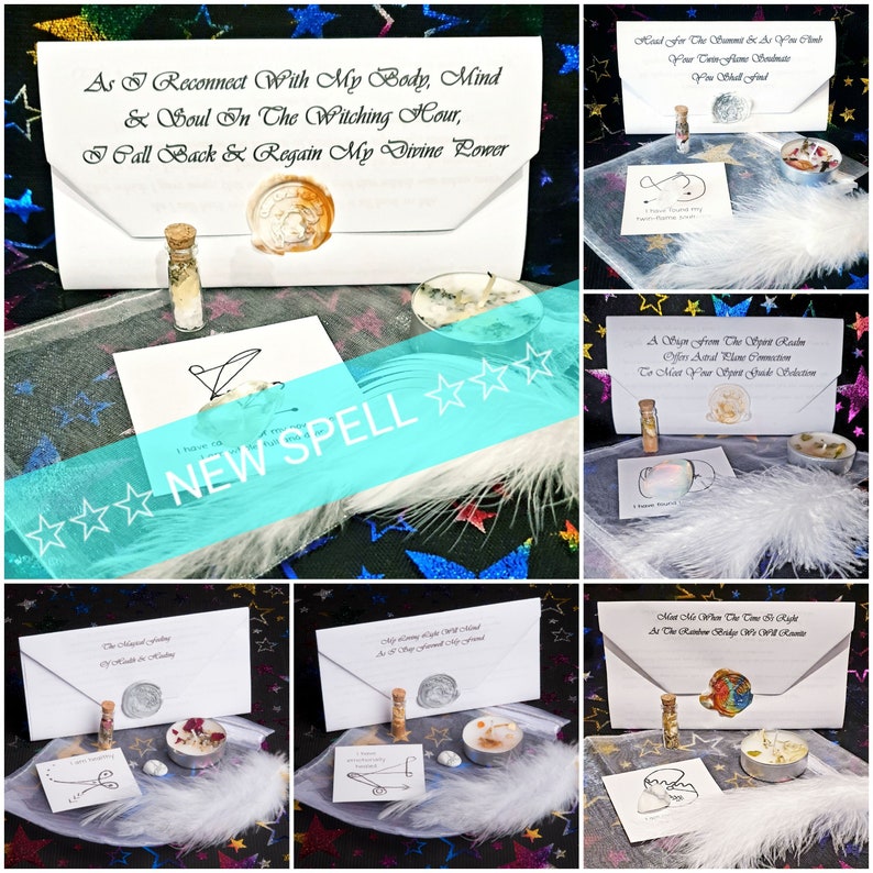 SPELL KITS : EASY Level. Over 40 Different Magic Spells to Choose From ...