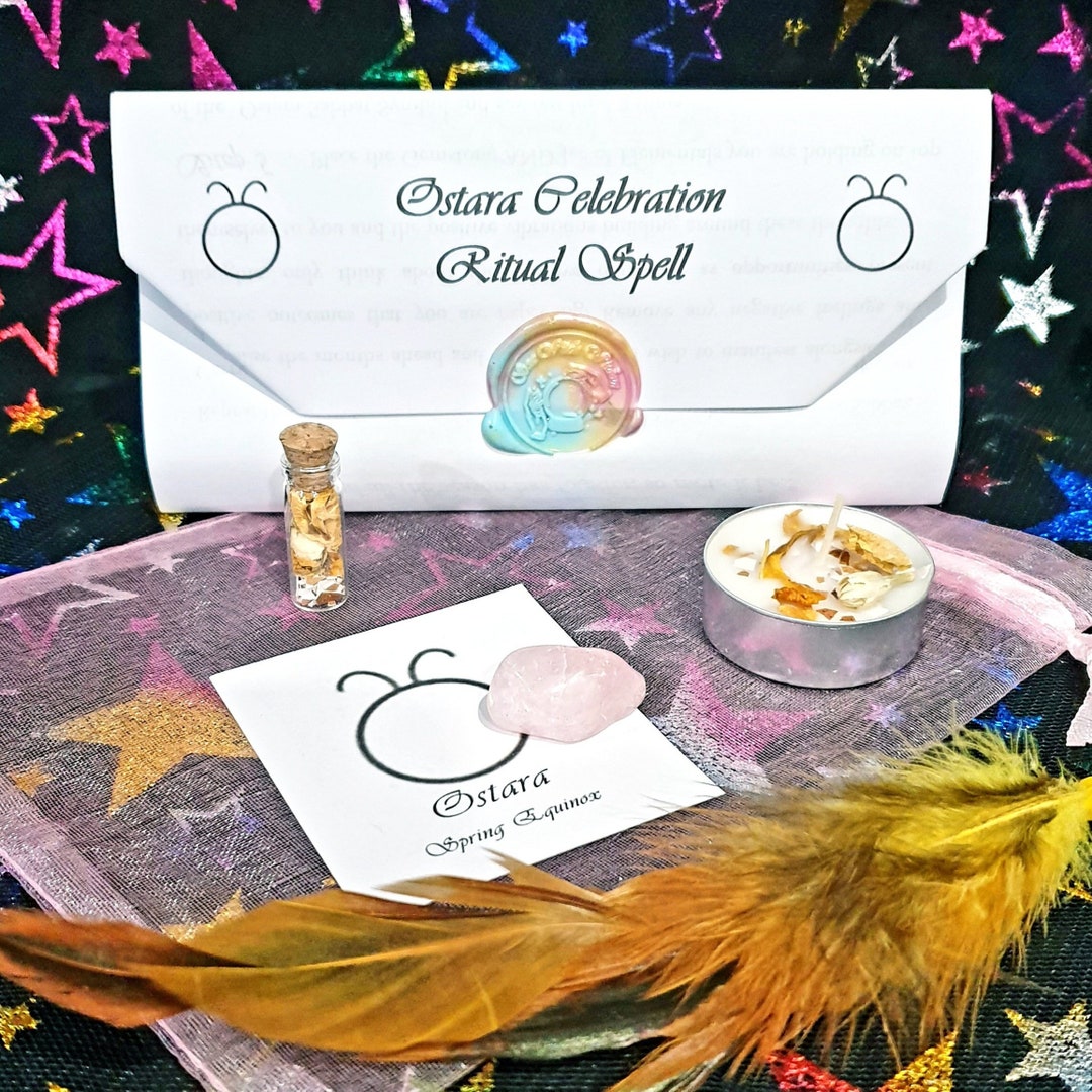 OSTARA SABBAT spring Equinox Easy Level REAL Spell Kit. Ritual/magic ...