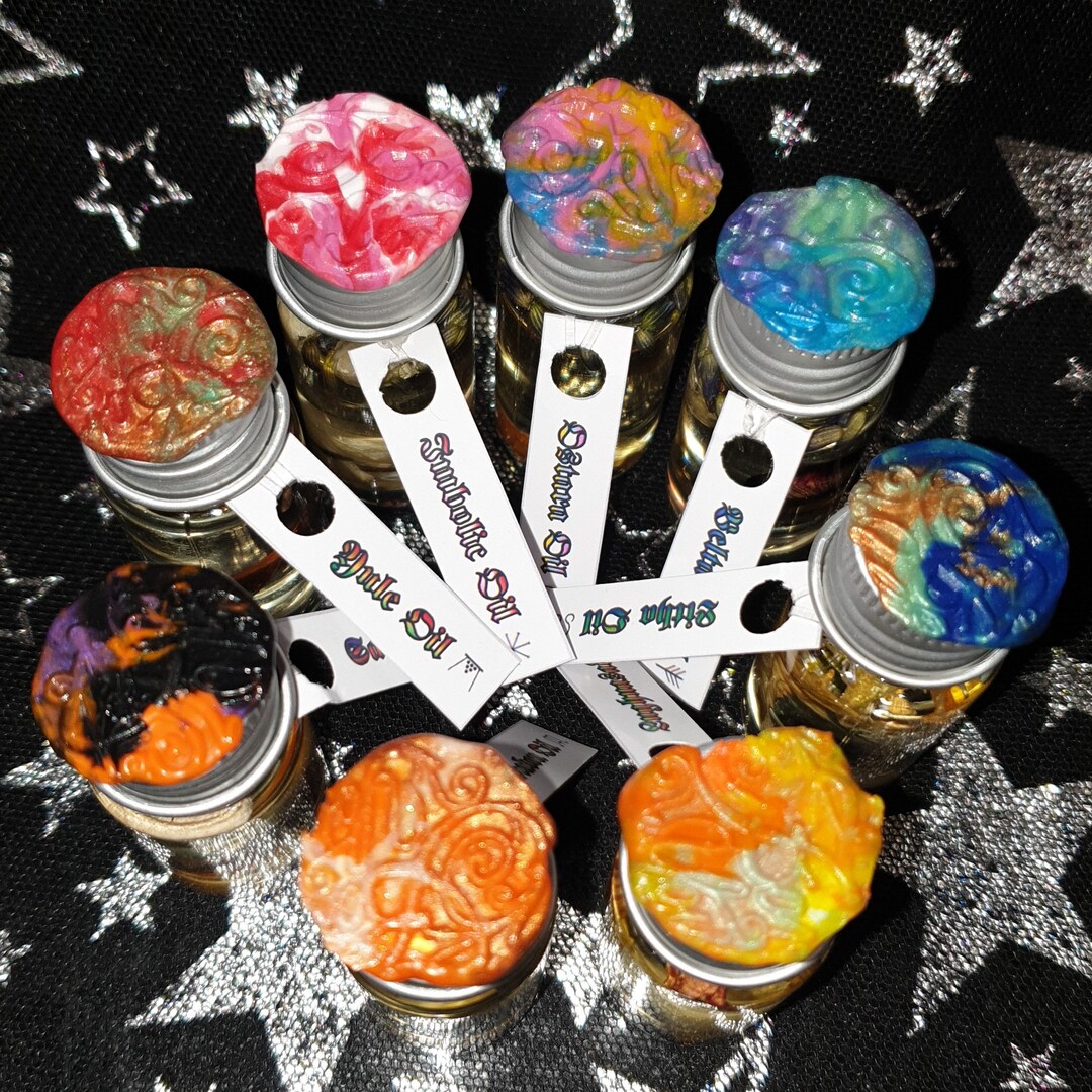 SABBAT RITUAL OIL Choose From 8 Wheel of the Year Ritual Oils. Yule ...