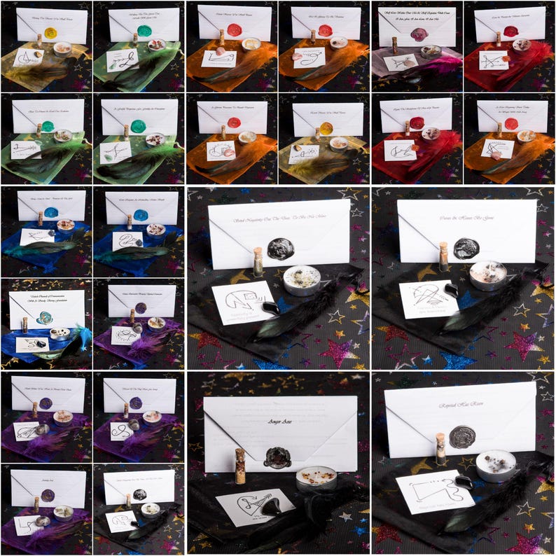 SPELL KITS : EASY Level. Over 40 Different Magic Spells to Choose From ...