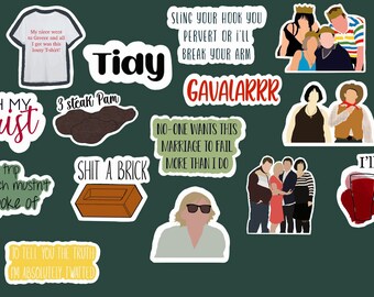 Gavin and Stacey Stickers - Etsy UK