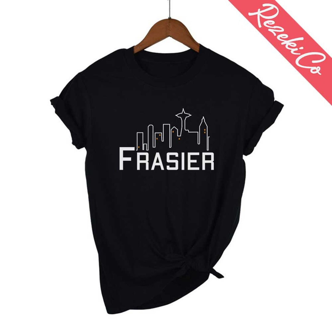 Frasier Seattle Building Silhouette Casual Shirt Frasier Tv Show Unisex ...
