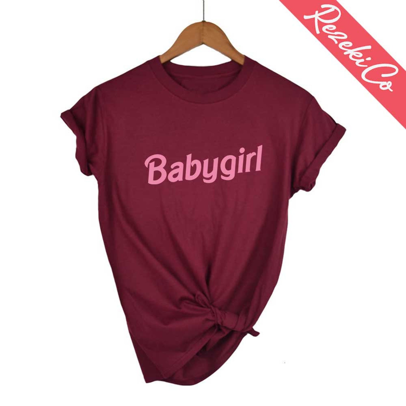 BabyGirl Girl Typography Shirt Girly Woman Cute Shirt Unisex - Etsy France