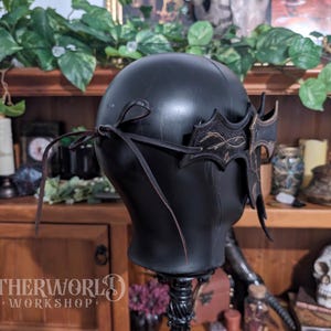 Leather Warrior Battle Crown Headpiece | LARP Cosplay Armor | Thorn ...