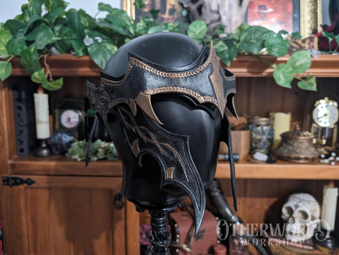 Leather Warrior Battle Crown Headpiece | LARP Cosplay Armor | Thorn ...
