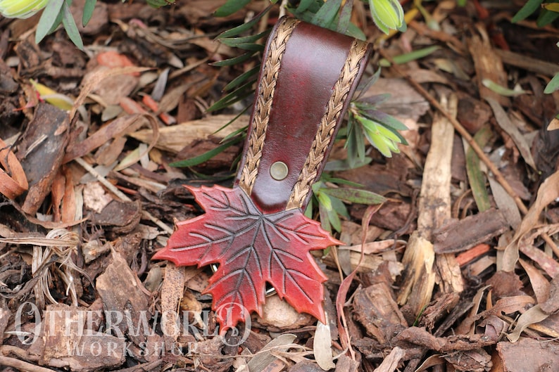 Leather Skirt Hike: Maple Leaf - Etsy