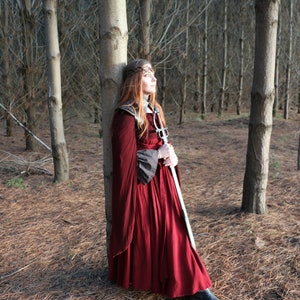 Leather Thorn Crown Headpiece | LARP Cosplay Armor | Forest Fae Elven ...