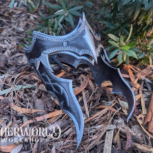 Leather Warrior Battle Crown Headpiece | LARP Cosplay Armor | Thorn ...