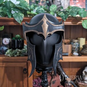 Leather Warrior Battle Crown Headpiece | LARP Cosplay Armor | Thorn ...
