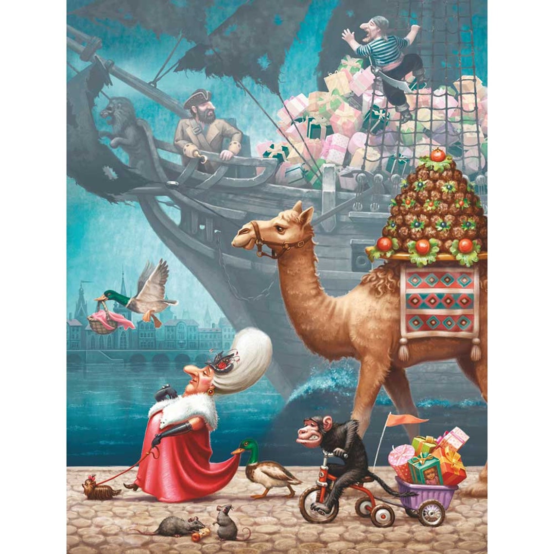 Fine Art Jigsaw Puzzle Cool Adult Puzzles Gift for Dad Wood | Etsy