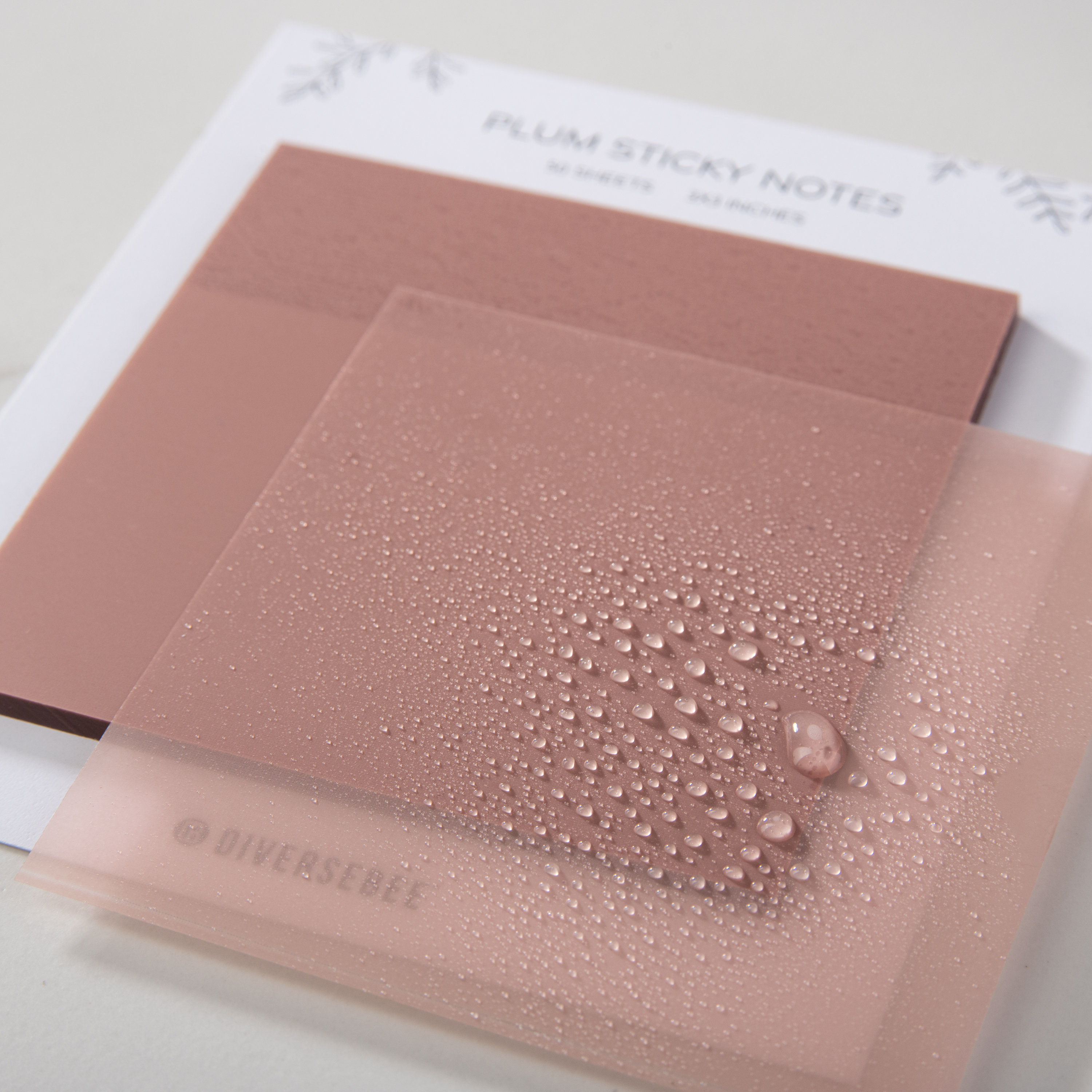 Pastel Transparent Sticky Notes Cute Clear Sticky Tabs - Etsy