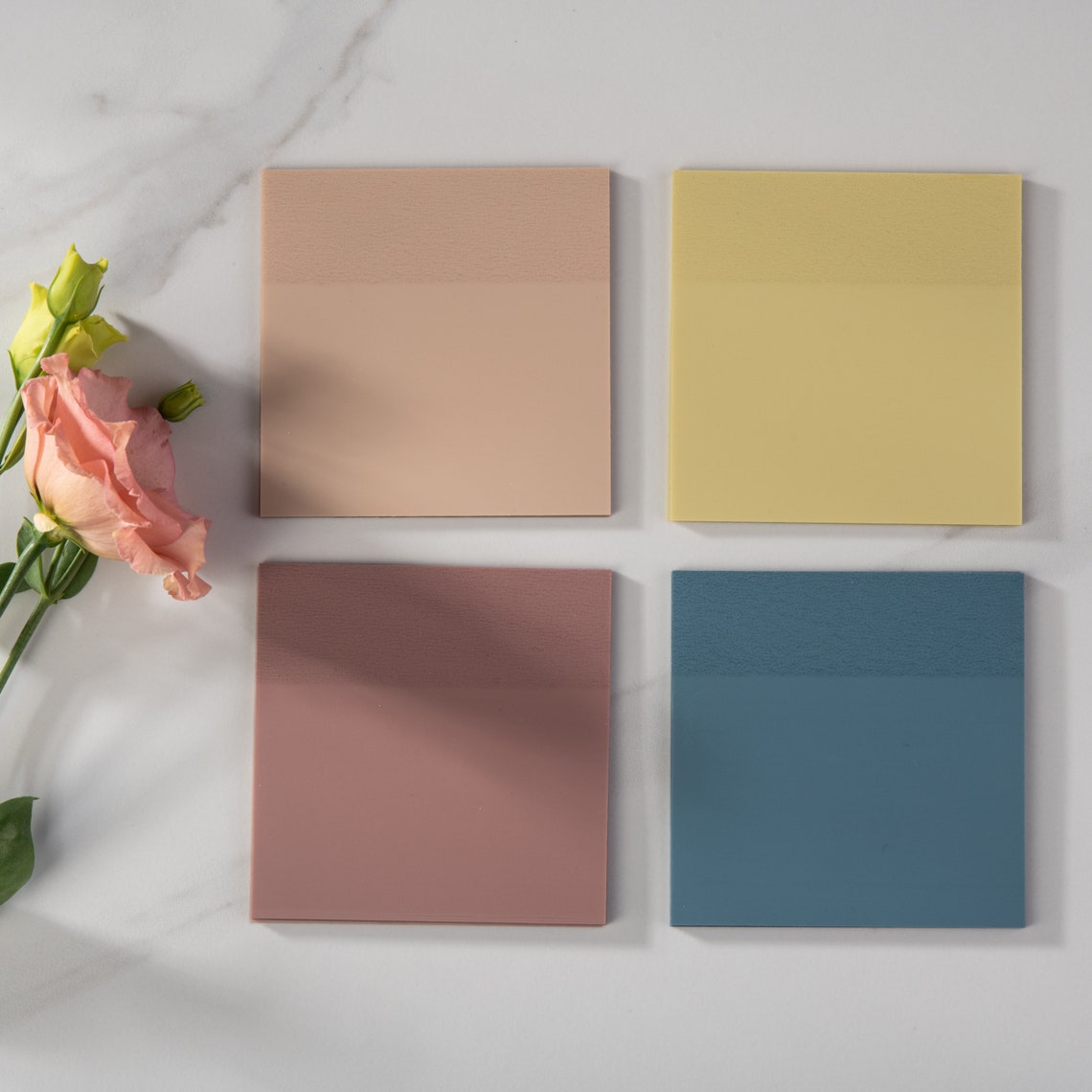 Pastel Transparent Sticky Notes Cute Clear Sticky Tabs - Etsy