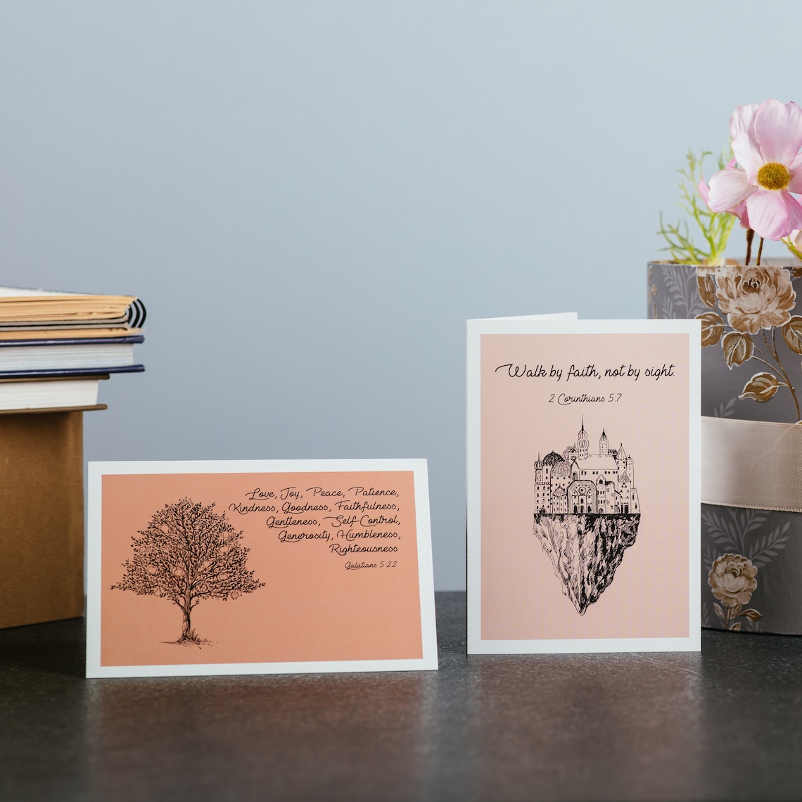 18 Assorted Christian Greeting Cards with Envelopes 6 Art | Etsy