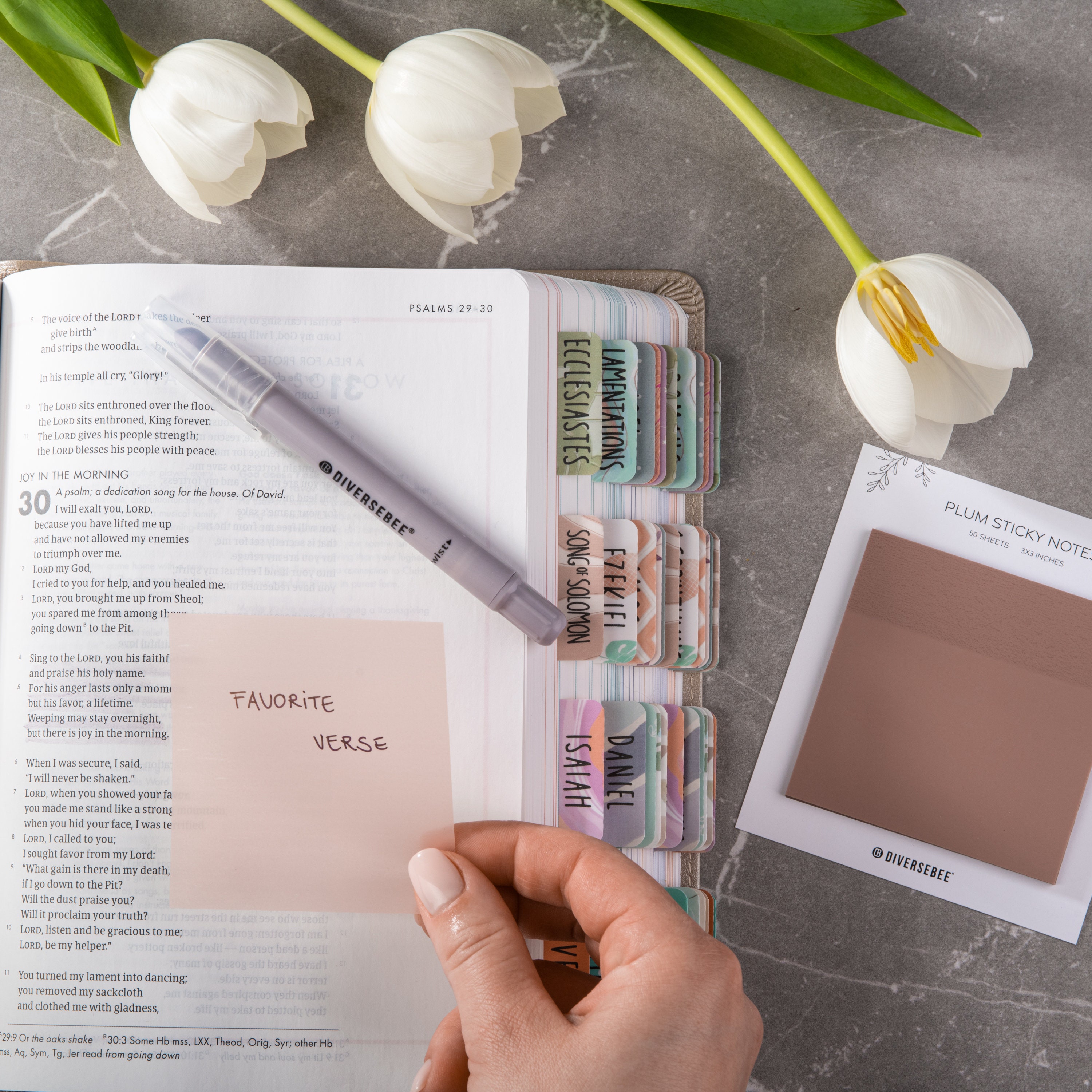 Pastel Transparent Sticky Notes Cute Clear Sticky Tabs - Etsy