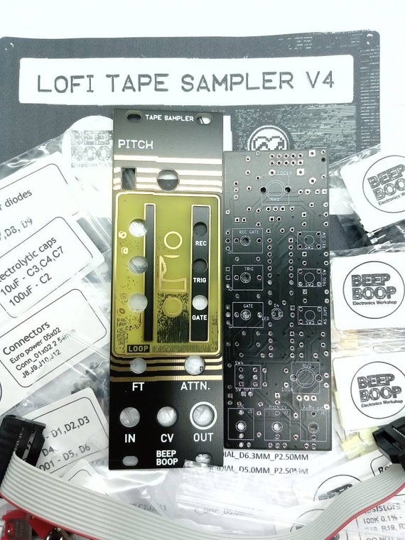 Eurorack tape Sampler PCB Panel and IC Set | Etsy