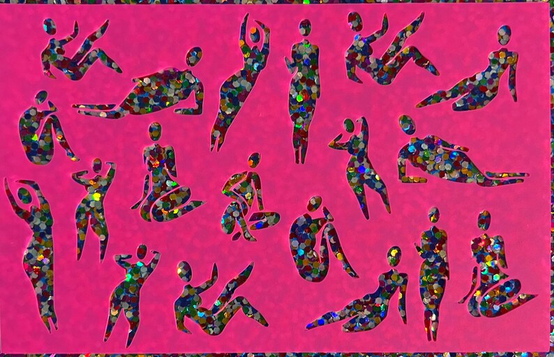 Female Body Stencil for Clay Polymer Embossing and Pattern - Etsy