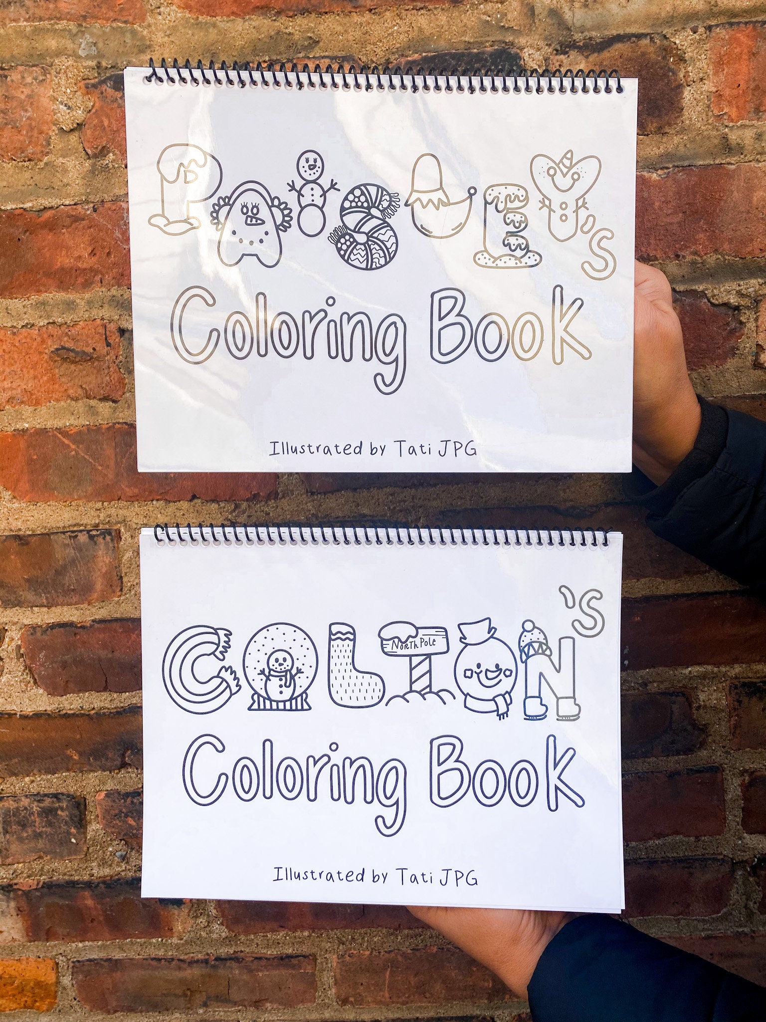 Custom Coloring Books Adult Coloring Children Coloring - Etsy