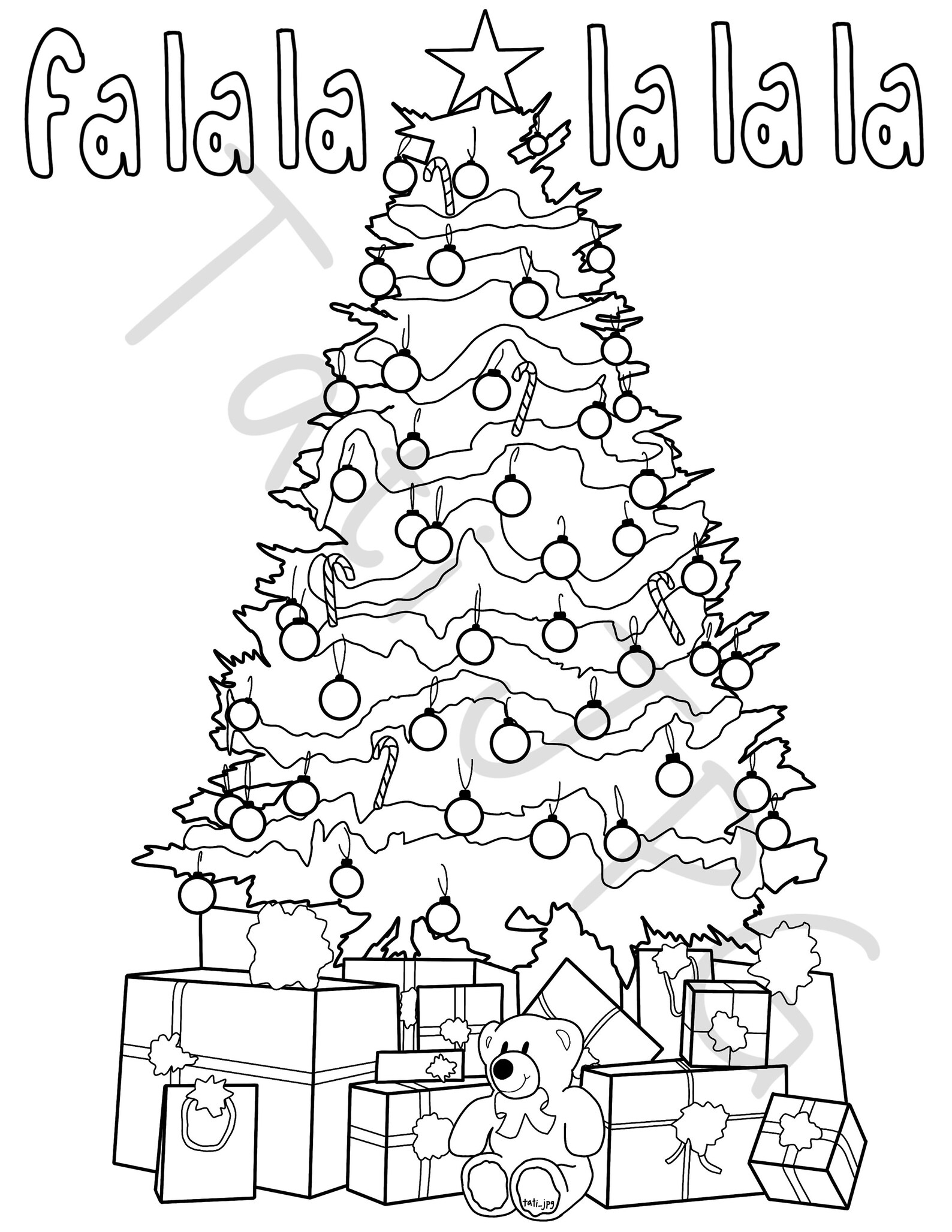 Holiday Coloring Pages 6 Pack Adult Coloring Digital - Etsy